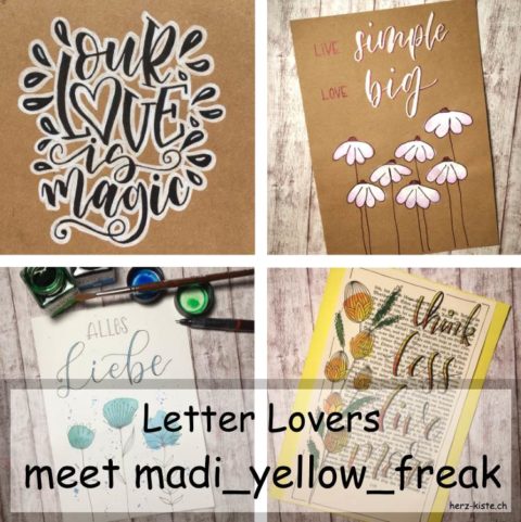 Letter Lovers: madi_yellow_freak zu Gast im Lettering Interview