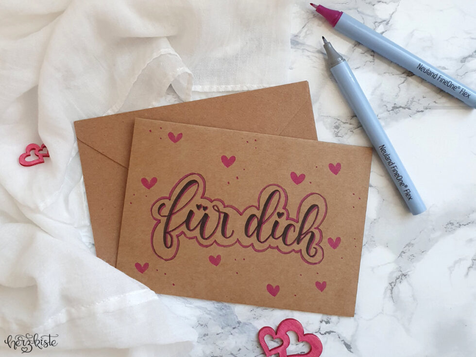 Brush Lettering lernen mit 3 einfachen Schritten